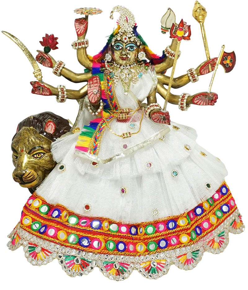 Buy Durga ji Dresses online | Durgaji dress, Mata rani poshak - AmFez