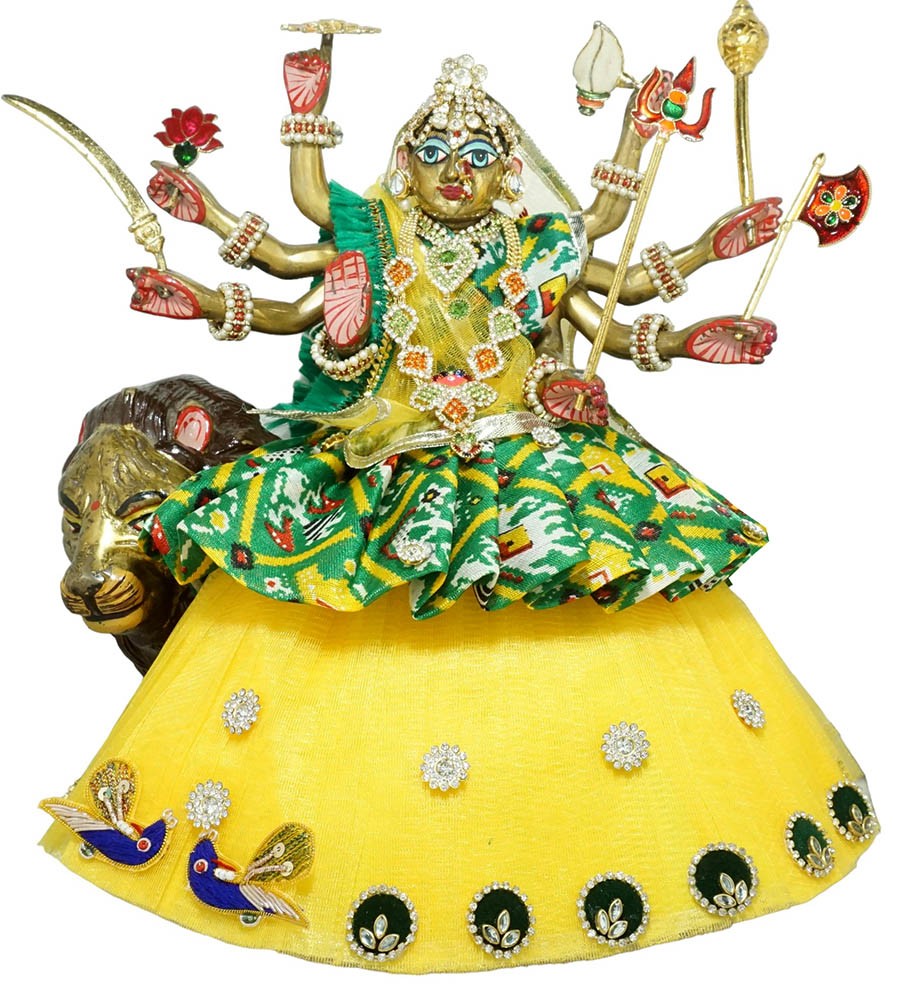 Buy Durga ji Dresses online | Durgaji dress, Mata rani poshak - AmFez