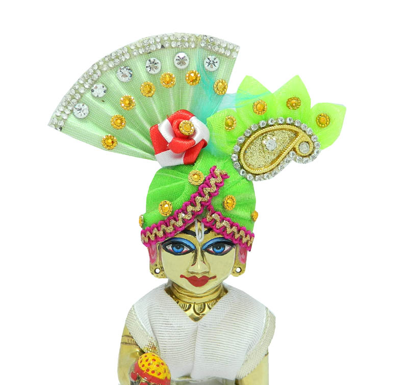 Buy Red Bandej Stone Patch Work Designer Pagdi Online - Amfez