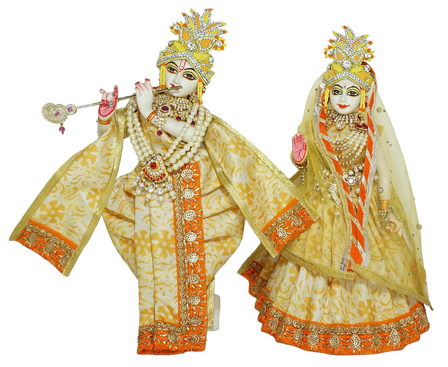 Buy White Orange Embroidery Lace Work RK Dress Online - Amfez.com